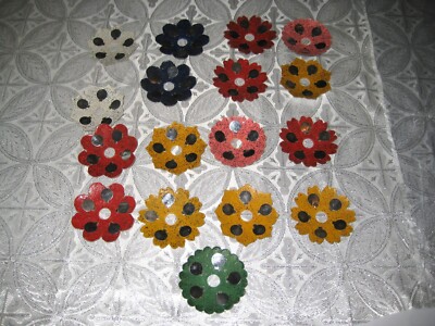 HTF 17 Vintage C6 Mirrored Christmas Light Reflectors 1930s Raylight ...