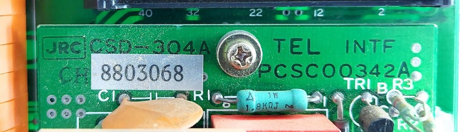 JRC CSD-304A Tel Intf PCSC00342A PCB Karte | eBay