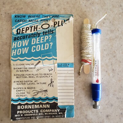 Other - Vintage Depth O Plug