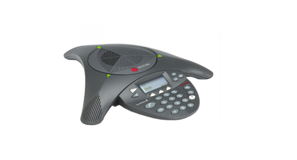 Polycom 2200-16200-001 SoundStation2 EX Display Analog Conference Phone ...