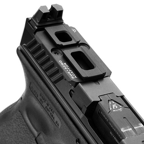 Strike Industries RMR to ACRO Optic/Red Dot Adaptor Plate for Pistol ...