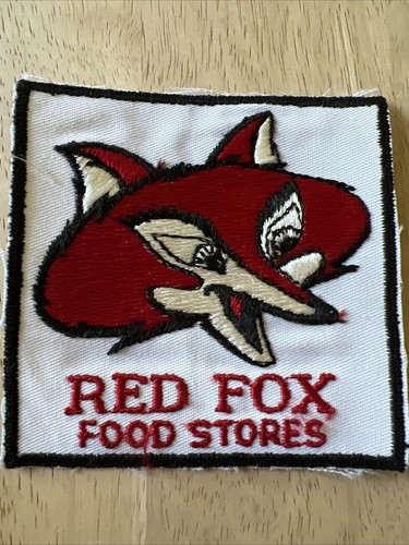 Vintage Red Fox 🦊 Food Stores Patch | eBay