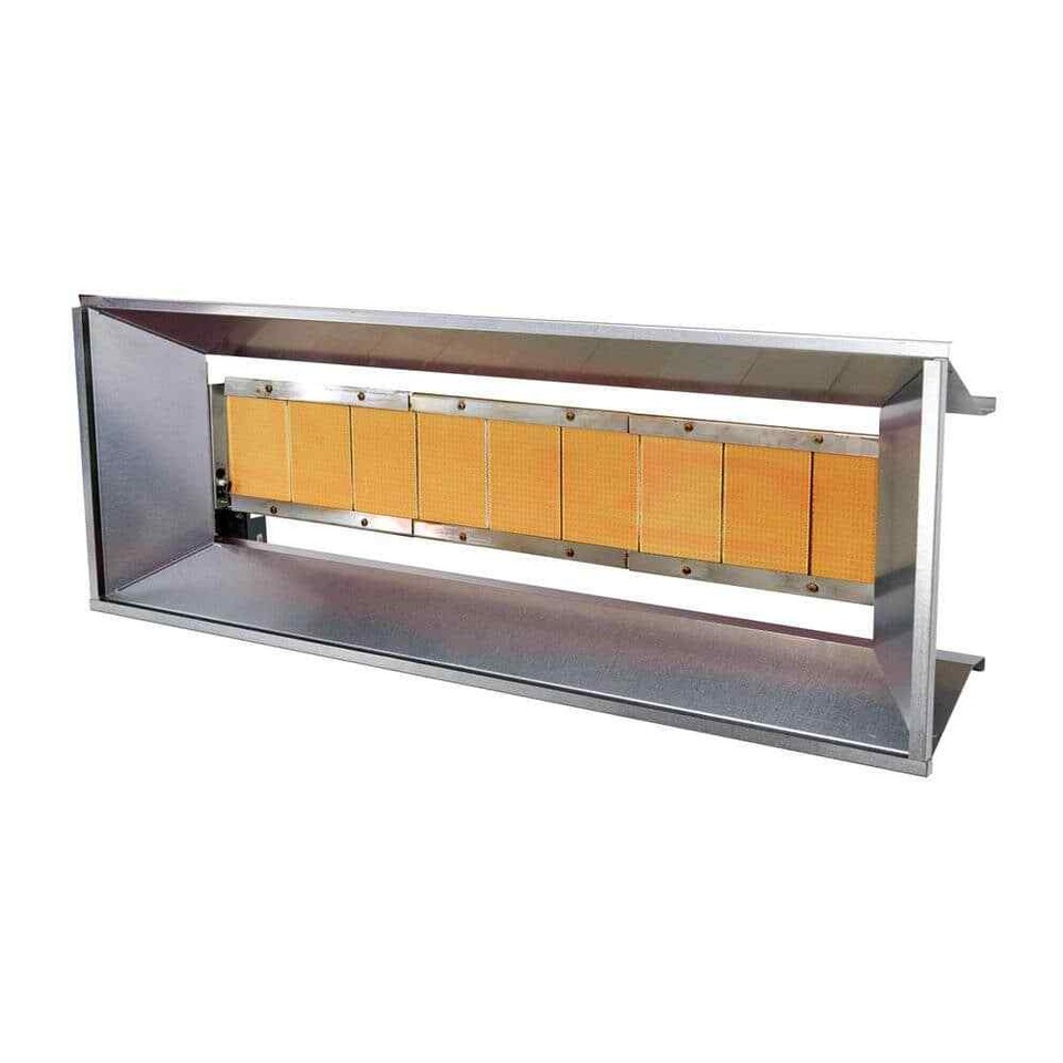 High Intensity Overhead 60,000 BTU Radiant Natural Gas Portable Heater ...