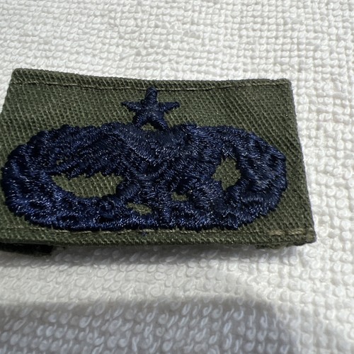 US Air Force Security Police Qualification Collar Patch Star. Lot 162 ...