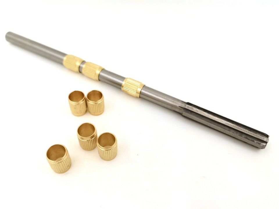 Throttle Shaft Bushing Repair Kit 5/16 Carburetor Piloted Reamer Brass ...