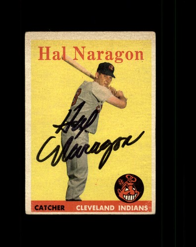 Hal Naragon Signed 1958 Topps #22 IN PERSON AUTOGRAPH | eBay