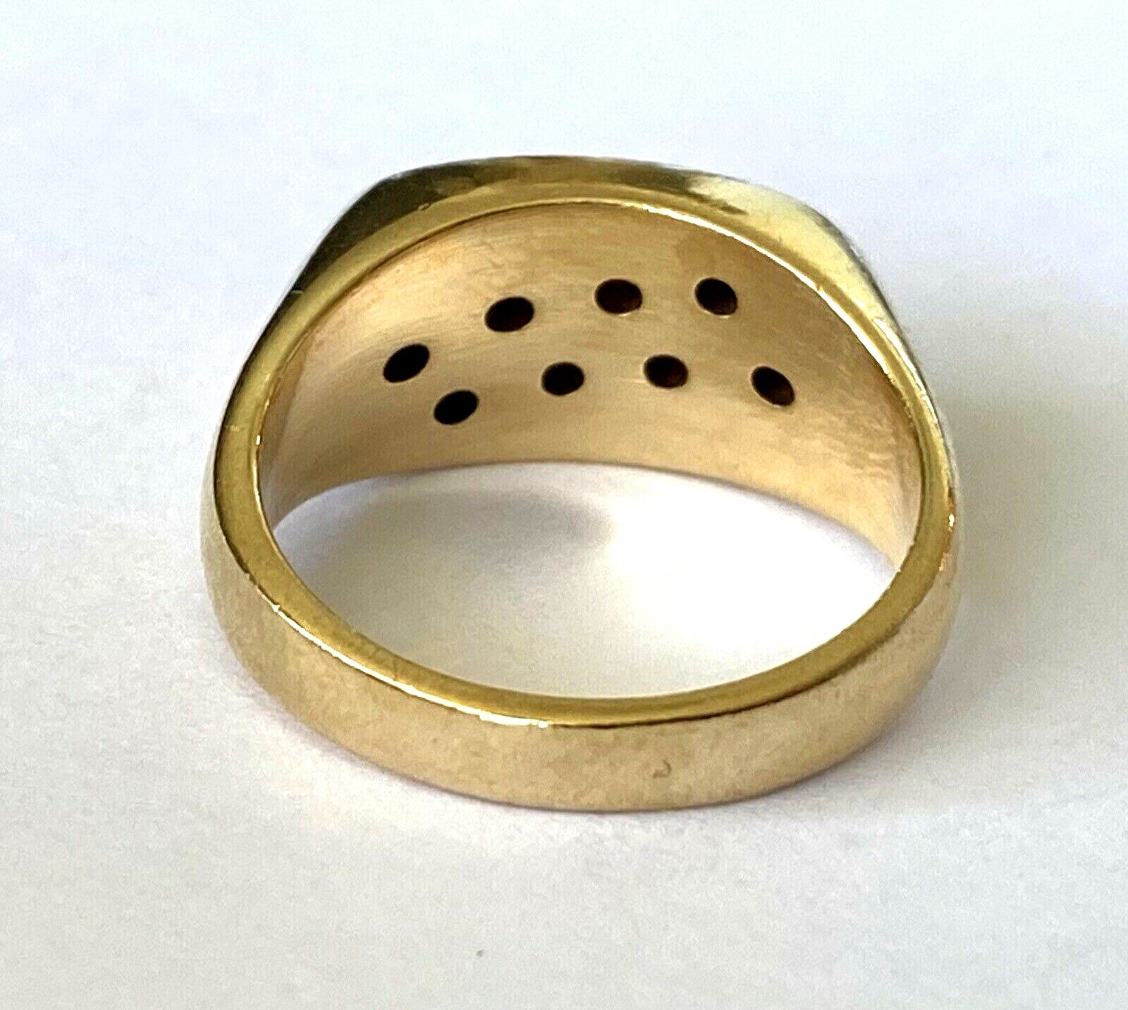 Vintage CTO 10K Yellow Gold GTE 8 Natural Diamond Lad… - Gem