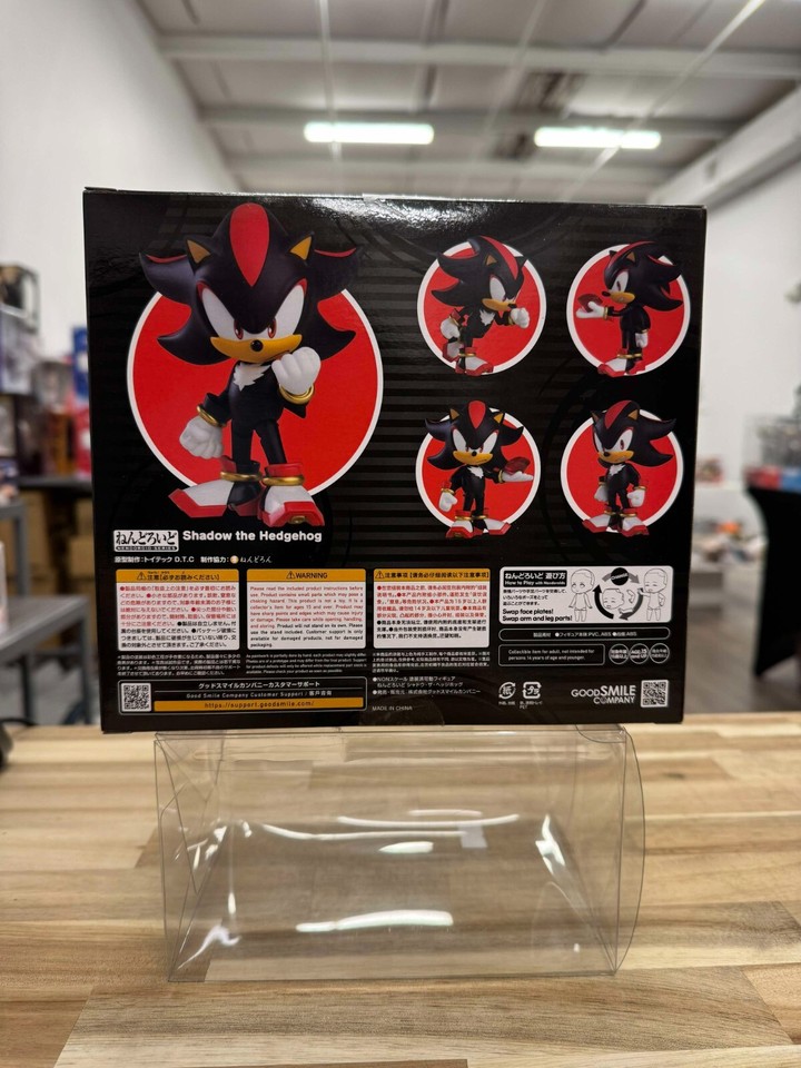 GSC Sonic The Hedgehog Nendoroid 2518 Shadow the Hedgehog USA Seller In ...