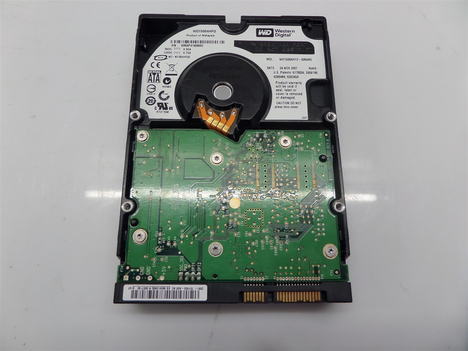 Western Digital Raptor X 150GB Internal 10000RPM 3.5" (WD1500AHFD) HDD ...