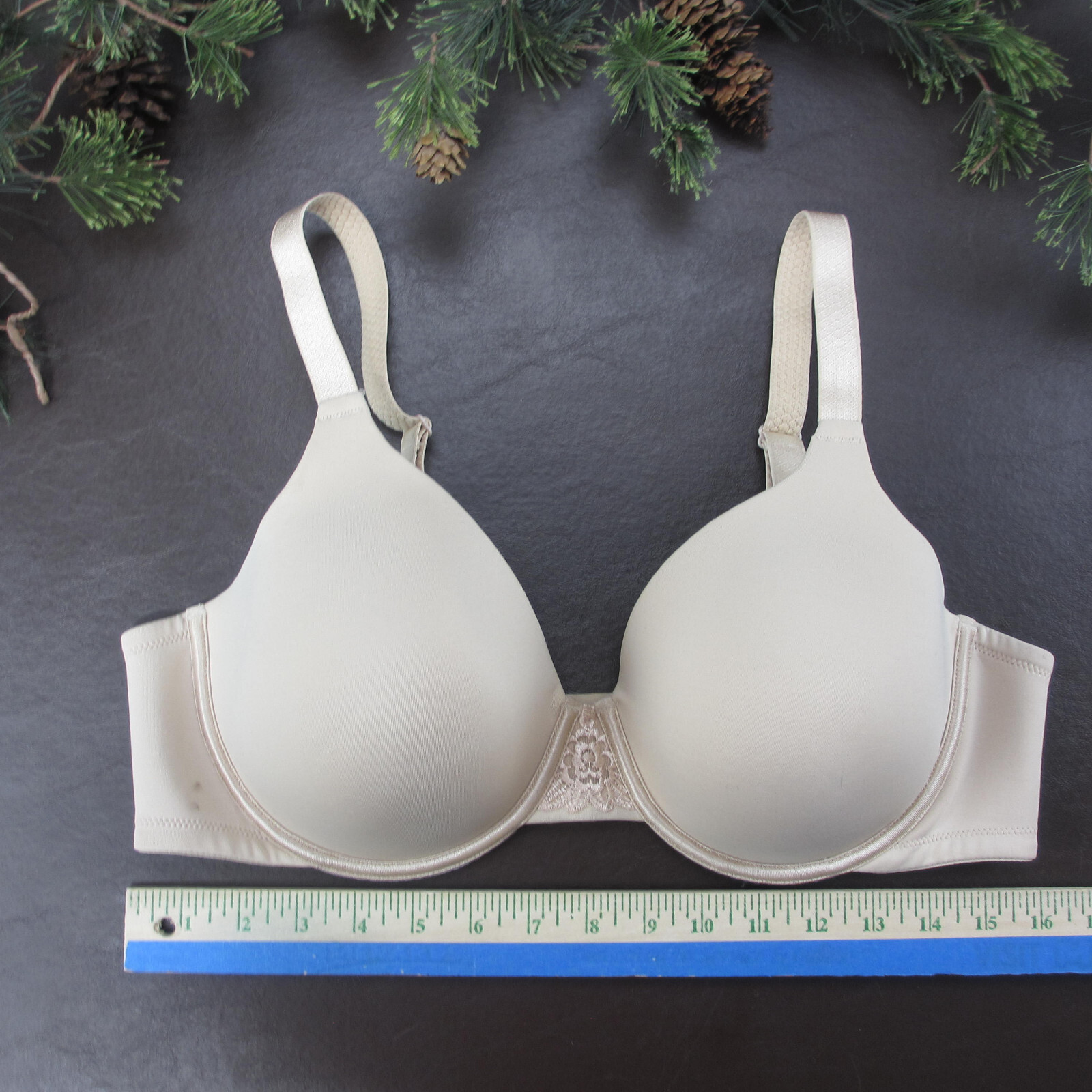 Vanity Fair Bra 40C Beige Padded Underwire Adjustable Clasp Back | eBay