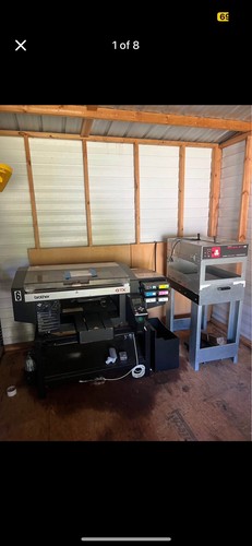 Brother GTX Pro DTG Printer with Stand and Lawson Silver Jet V2 Bundle ...