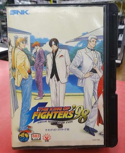 Retro Game Software Model No. King of Fighters 98 SNK | eBay
