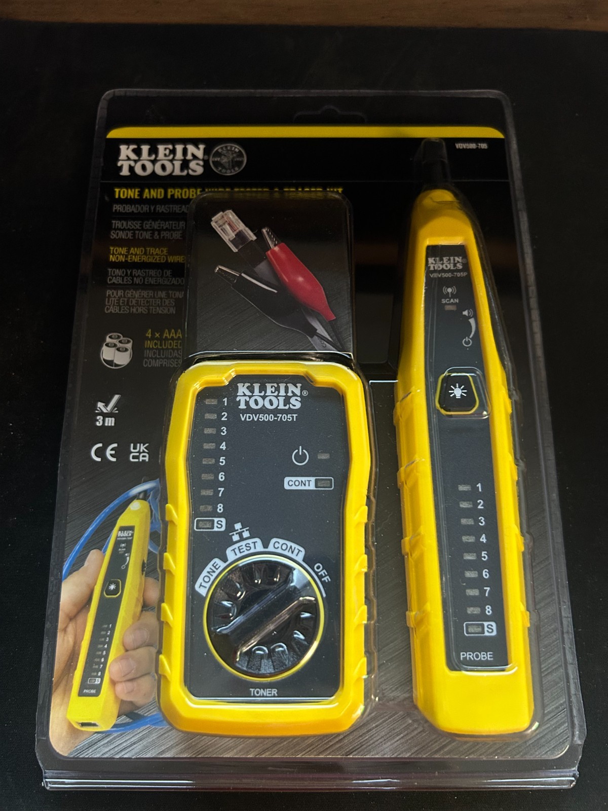 Klein Tools VDV500-705 Tone and Probe Tester Tracer Kit