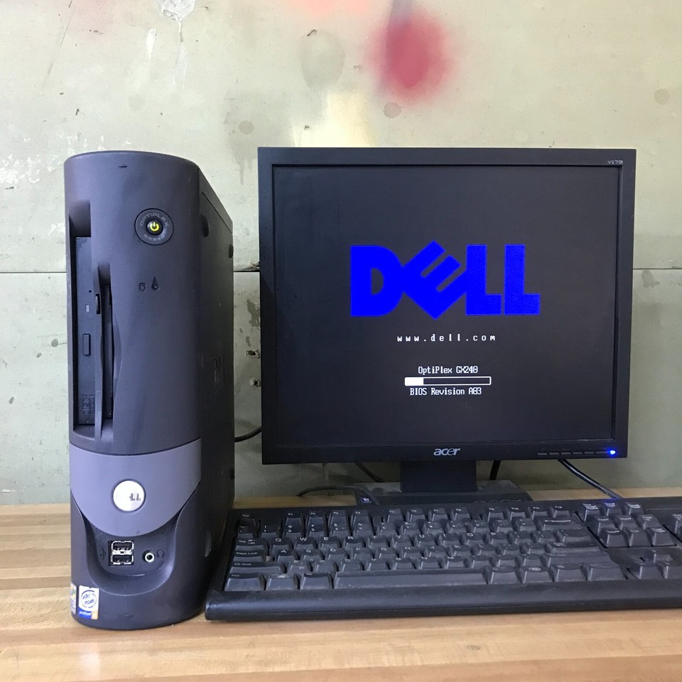 Dell OptiPlex GX240 PC Retro Gaming Pentium 4 1.80GHz 512MB RAM ...