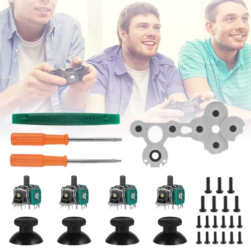 12PCS Xbox One Controller 3D Analog Joysticks Replacement Thumb Caps ...