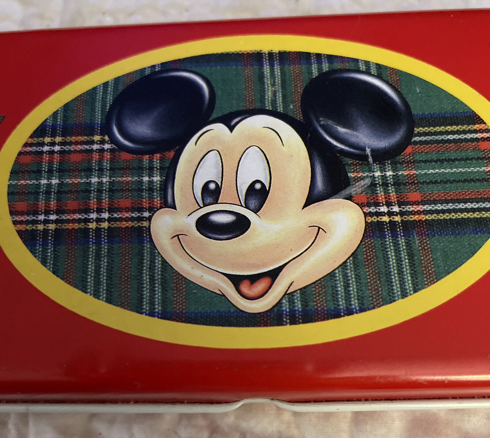 Very Old Mickey Mouse Plaid