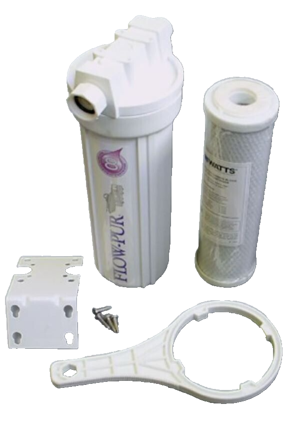 Watts Flow-Pur POE12GHGACB, Complete GAC #8 Single Housing Water Filter ...