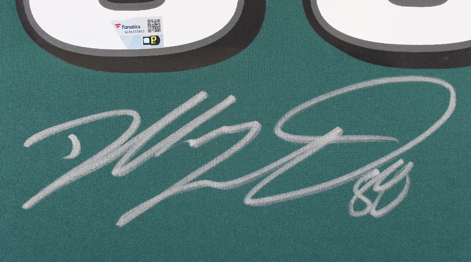 Eagles Dallas Goedert Authentic Signed Green Nike Game Jersey Fanatics ...