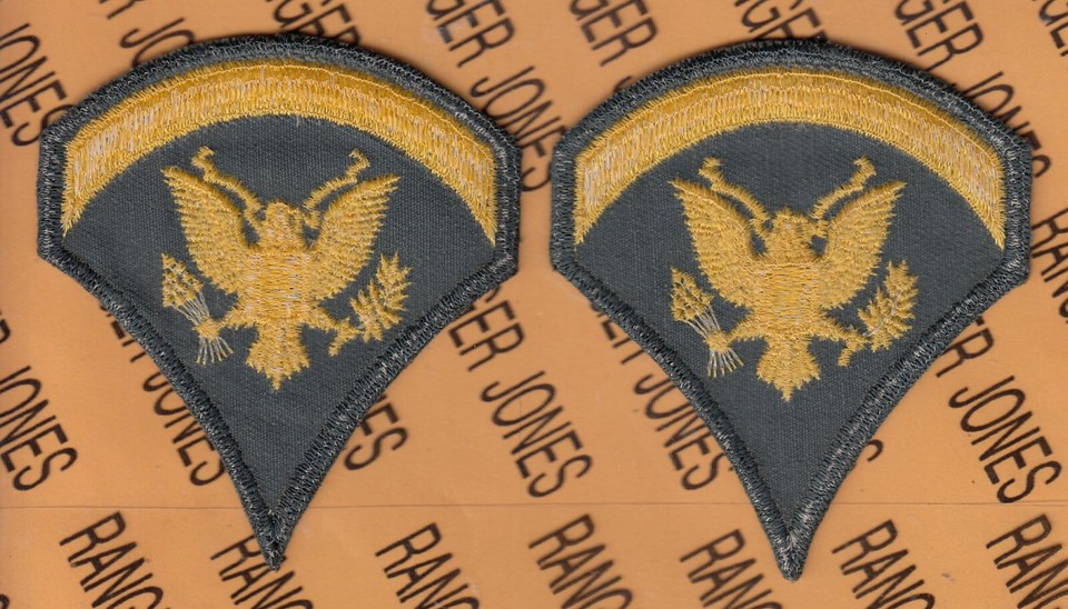 US Army E-5 Enlisted Specialist Fifth Class SPEC-5 MALE rank ~3.5 ...
