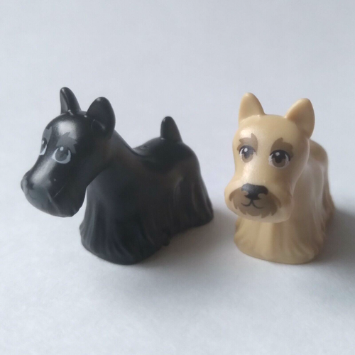 LEGO animal SCOTTISH TERRIER scottie zoo city Friends dog pets pet ...