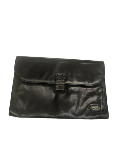 SATCHI 100% Genuine Leather Briefcase Portfolio Messenger Bag NEW | eBay