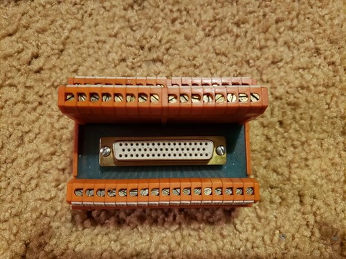 Weidmuller 91242 Terminal Blocks w/ 50-Pin DSUB Connector (WZ36) | eBay