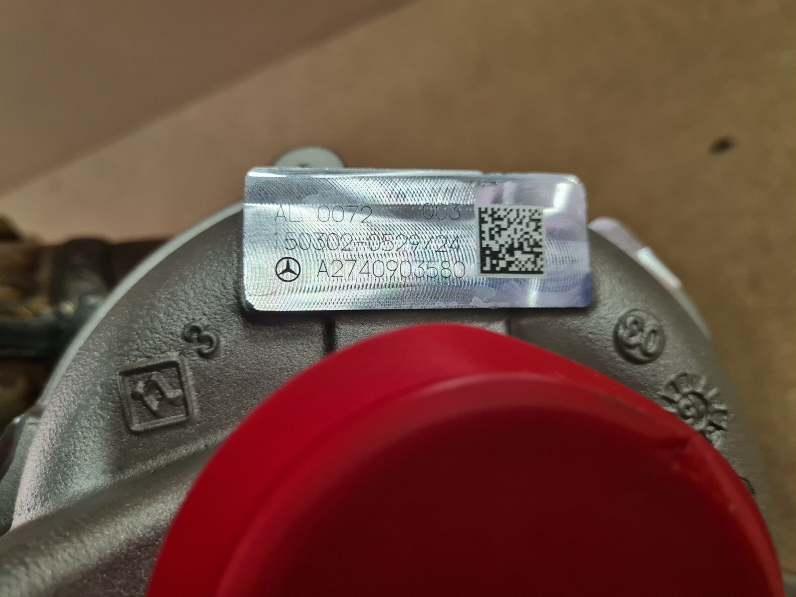 Neu Original Mercedes Turbolader A2740903580 Mercedes 274 090 35 80 | eBay