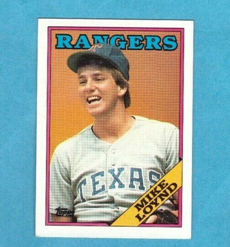 1988 Topps Baseball Card #319 Mike Loynd Rangers | eBay