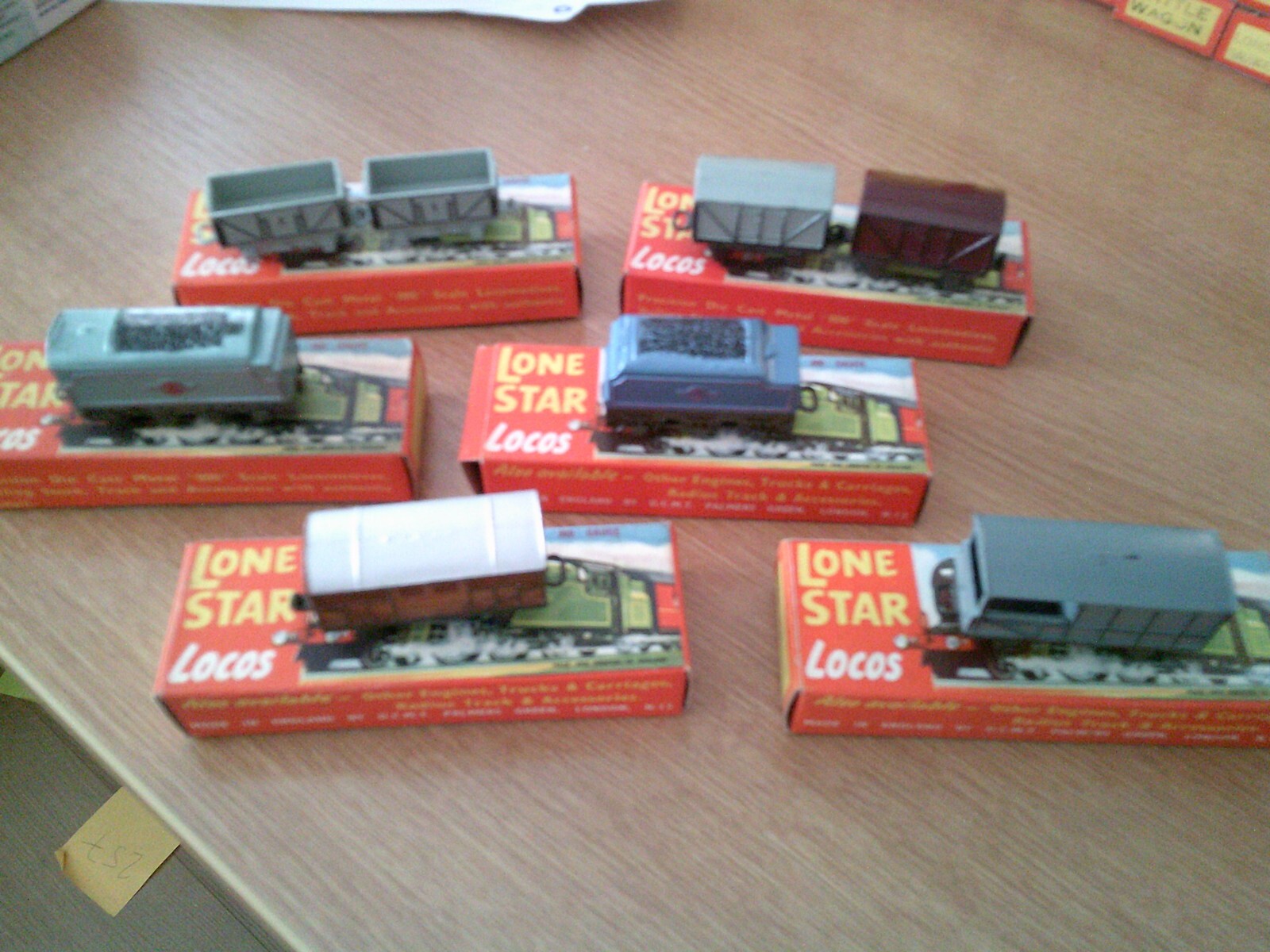L206 Lone Star Locos - Die Cast Metal '000' Scale - Set of 6 Tenders ...