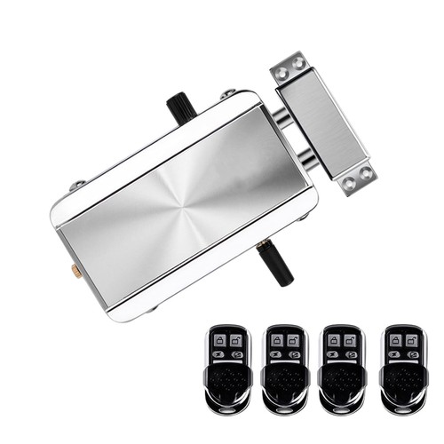 Electronic Door Lock Wireless Keyless Entry Remote Control Deadbolt ...