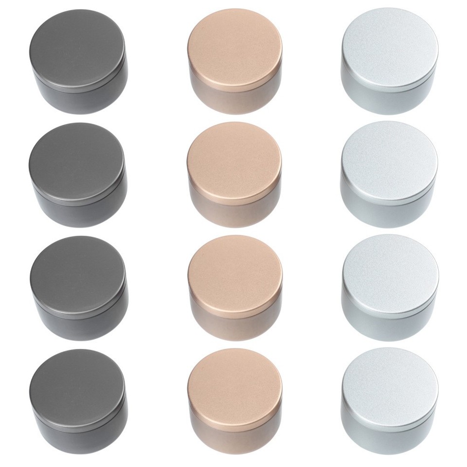 12 Pcs Tea Holder for Loose Small Capacity Can Storage Tin Sealed Cans ...