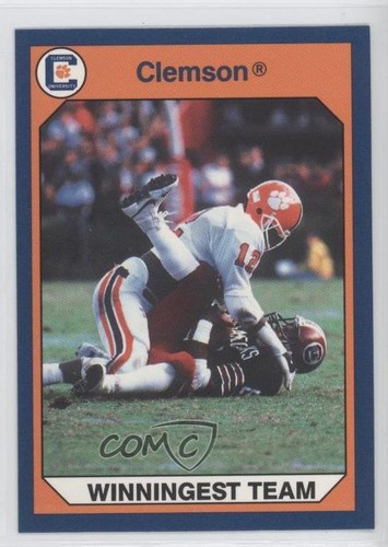 1990 Collegiate Collection Clemson Tigers Clemson Tigers Winningest ...