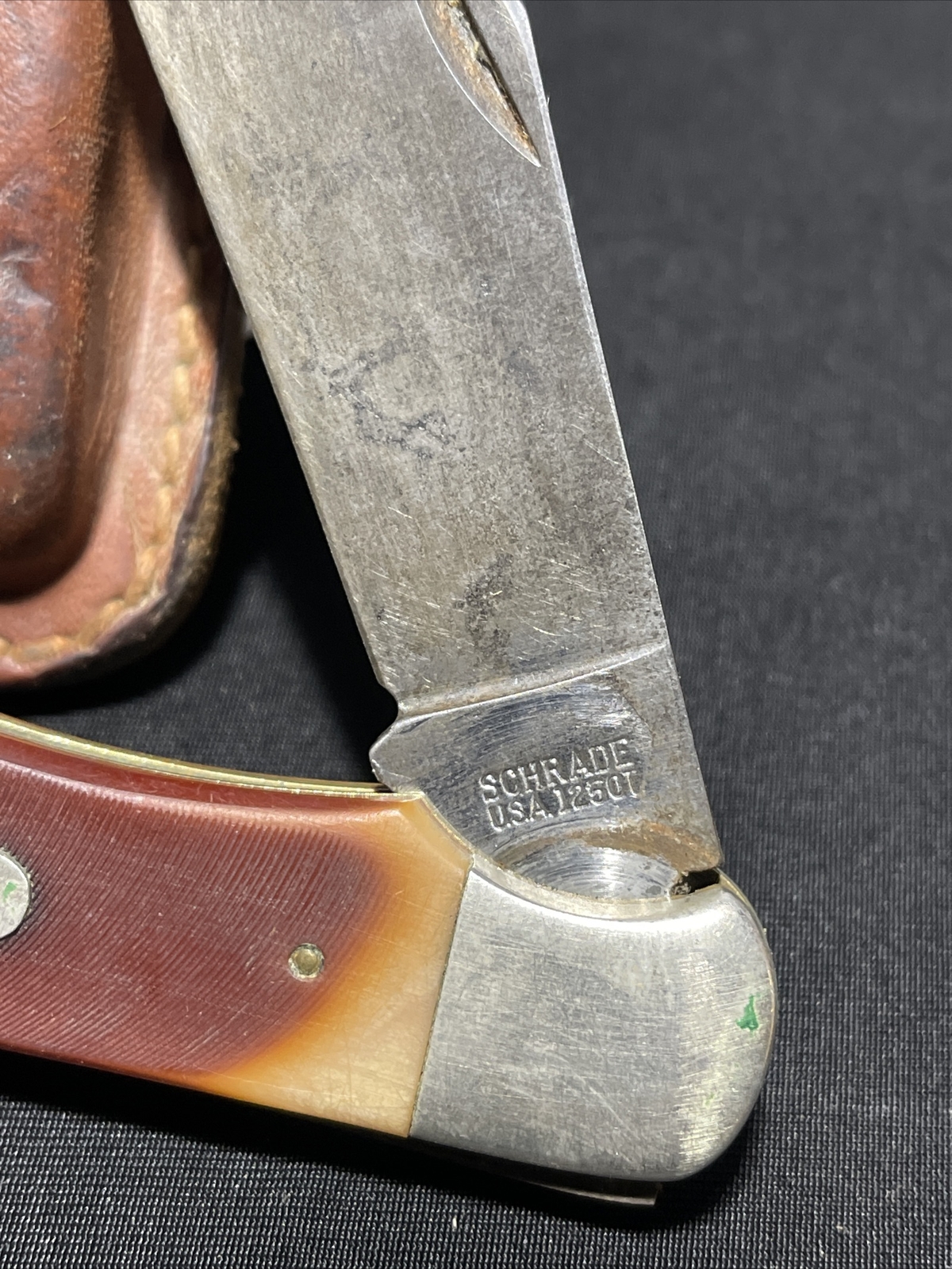 VINTAGE Schrade old timer 1250T BLADE FOLDING KNIFE - U.S.A. | eBay