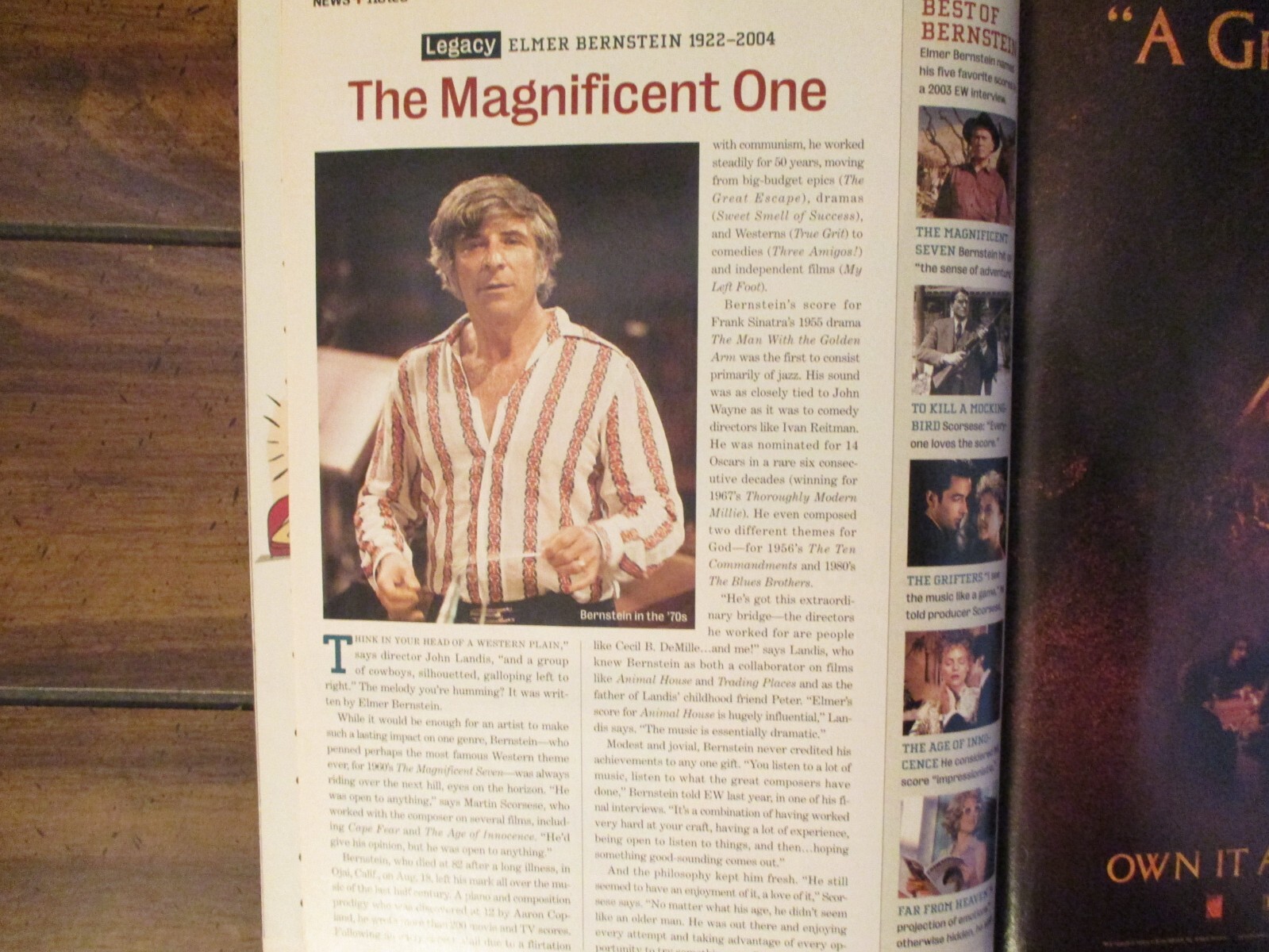 2004 Entertainment Mag(THE APPRENTICE/DONALD TRUMP/ABIGAIL VONA/ELMER ...