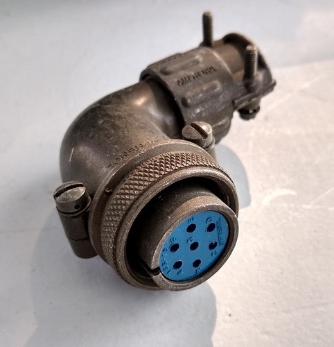 Amphenol 7-pin Power Connector For Collins Radio R-648/ARR-41 Receiver ...