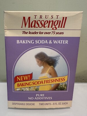 Vintage Massengill Baking Soda & Water Two Pack Disposable Douche | eBay