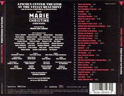 ORIGINAL SOUNDTRACK - MARIE CHRISTINE NEW CD 90266359325| eBay