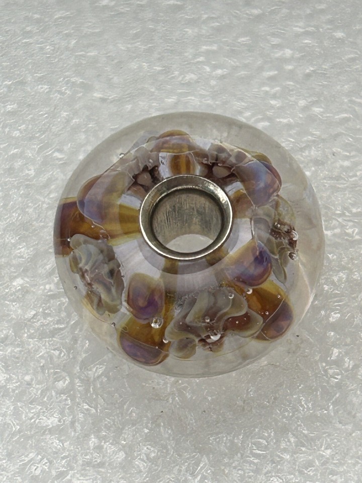 RACHEL BANJO BEADS Lampwork Bead. Fits Trollbeads. 17mm X 10mm | eBay UK