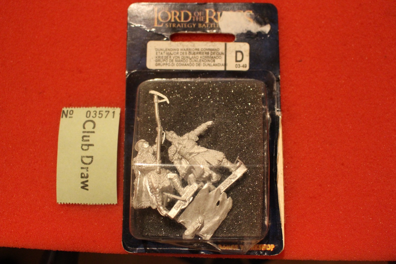 Games Workshop Lord of the Rings LoTR Dunlending Warriors Command BNIB ...