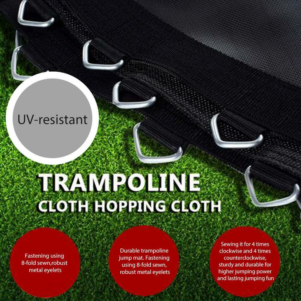 14FT Replacement Trampoline Mat Jumping Round Outdoor Fit 140mm Spring ...