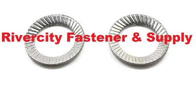 M6 Stainless Steel Schnorr Lock Washers 6mm Metric Ribbed Lock Washer ...