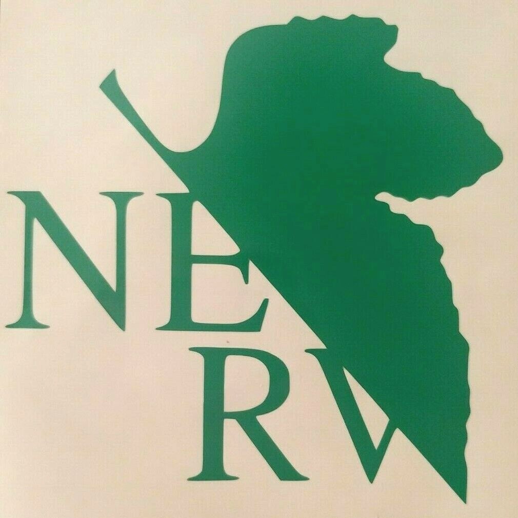 NERV Logo Vinyl Sticker Decal home laptop choose size/color Evangelion ...