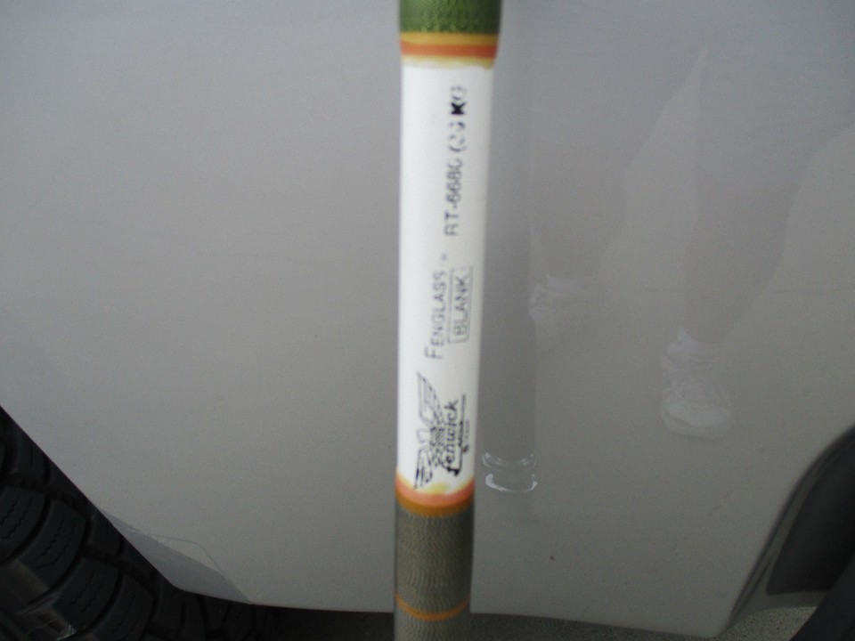 VINTAGE FENWICK ROD FENGLASS RT-6680 FISHING ROD ** *** WHITE **** | eBay
