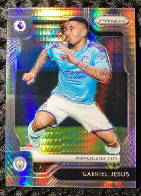 2019-20 Prizm Premier League Card #167 Gabriel Jesus Silver Pulsar | eBay