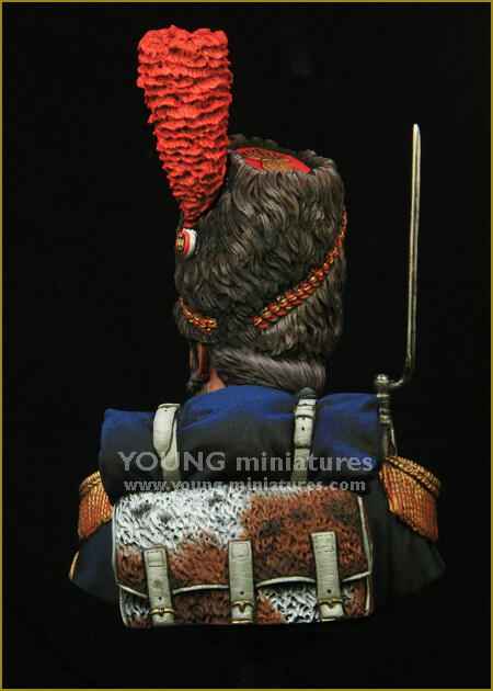 Young Miniatures, FRENCH GRENADIER OF THE GUARD 1/10th Bust Kit, NIB ...