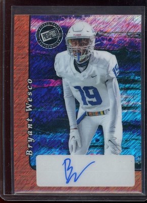 2024 Leaf Collective Press Pass Orange Shimmer Bryant Wesco Rc Auto (1/10) | eBay