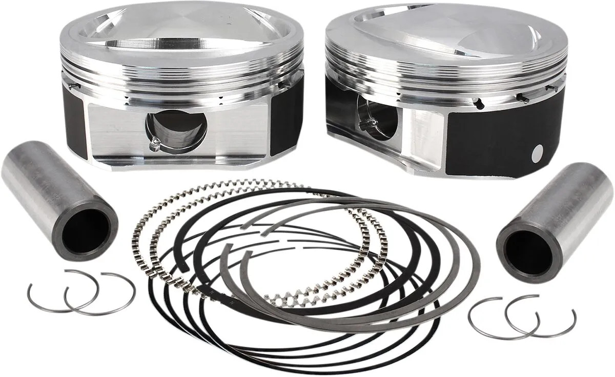 920-0115 KIT PISTONE AD ALTA COMPRESSIONE HARLEY FLS 1690 ABS SOFTAIL ...