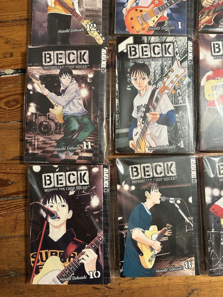 BECK: Mongolian Chop Squad Vol 1-12 English Manga Set Lot Tokyopop | eBay