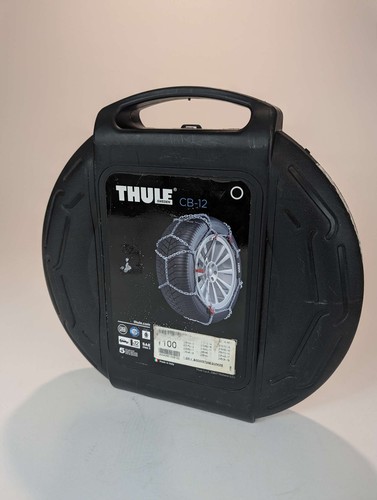 Thule CB-12 Snow Chains Size 100 – Excellent Condition, Includes Hard ...