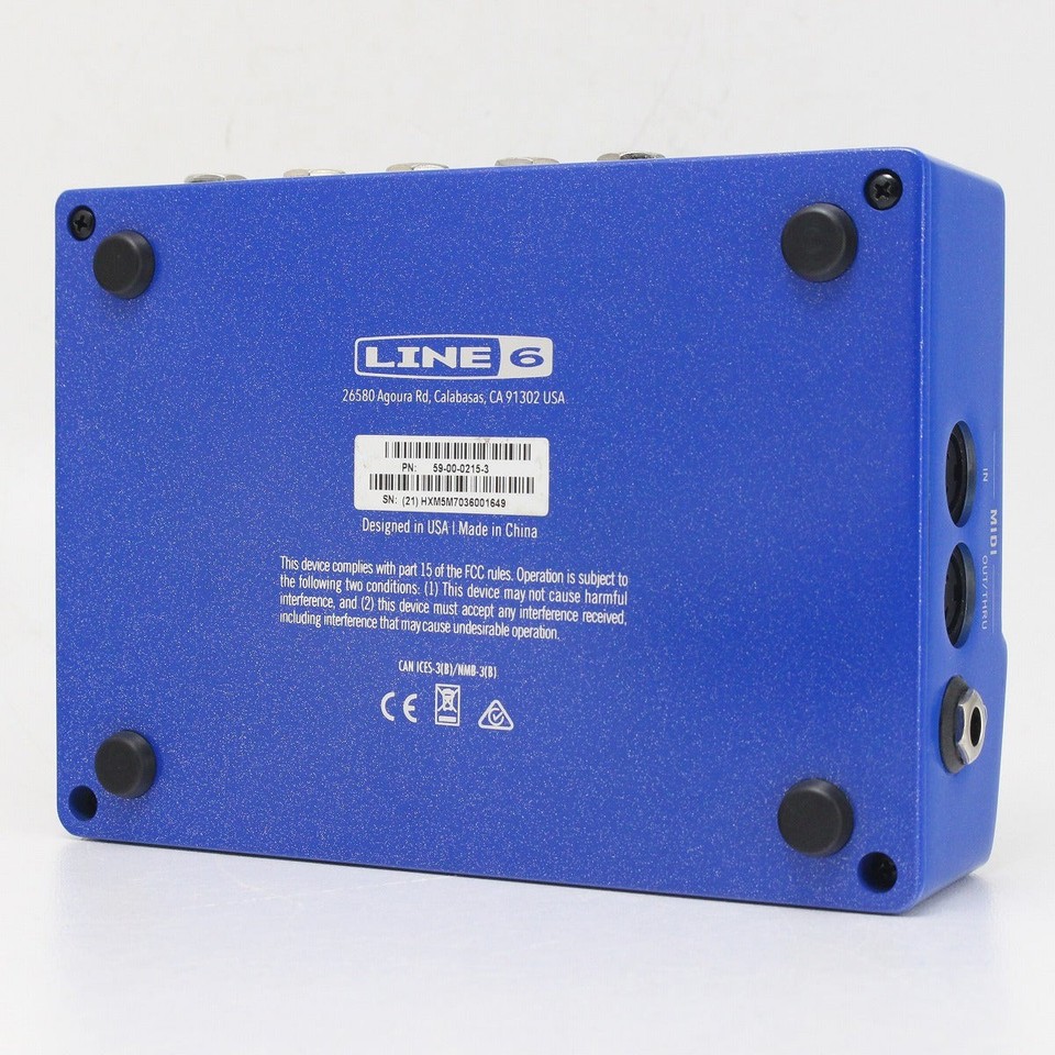 LINE6 HX Stomp Limited Edition Blue [HXM5M7036001649] | eBay